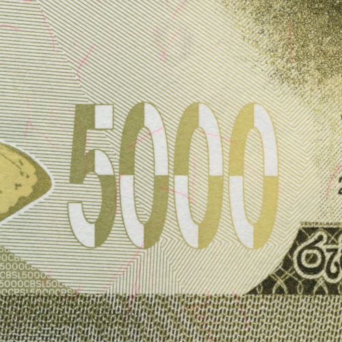 Security Features of Notes | Central Bank of Sri Lanka